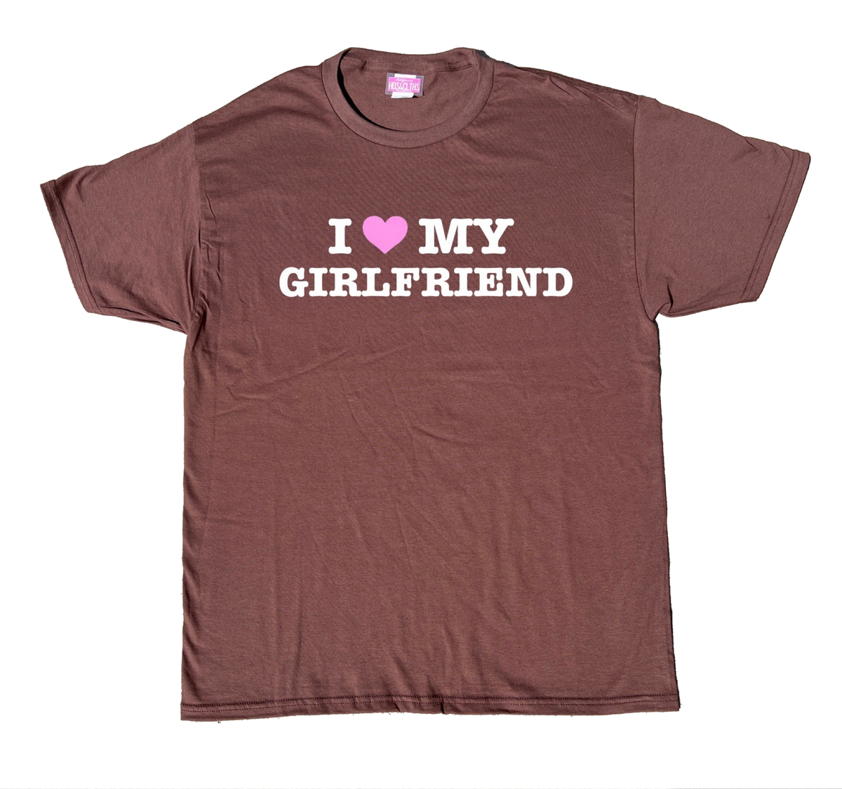 I Love My Bfgf Full Length Tee Brown Hoes For Clothes