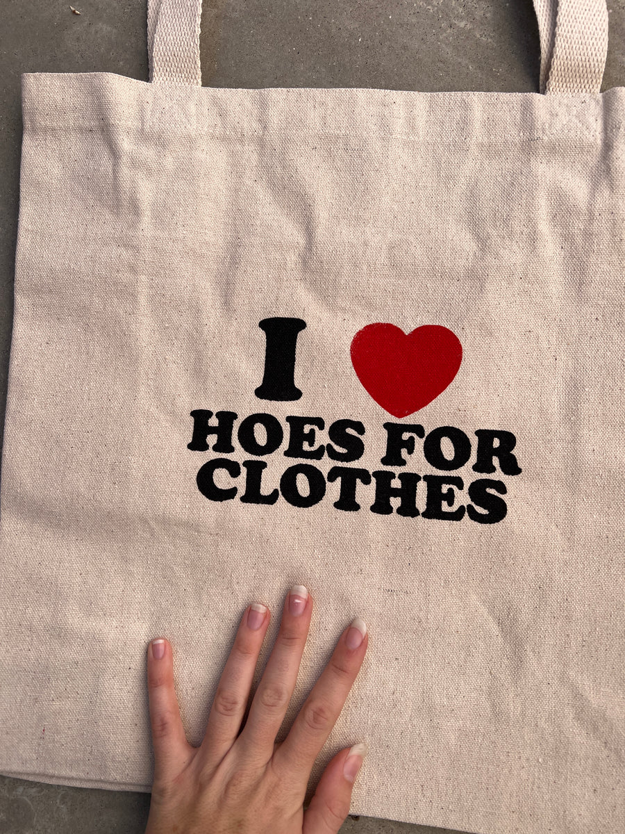 I HEART HOESFORCLOTHES Tote – Hoes For Clothes
